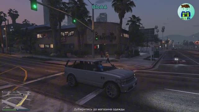 GTA Online. 1 Только игровой процесс. Без комментария.