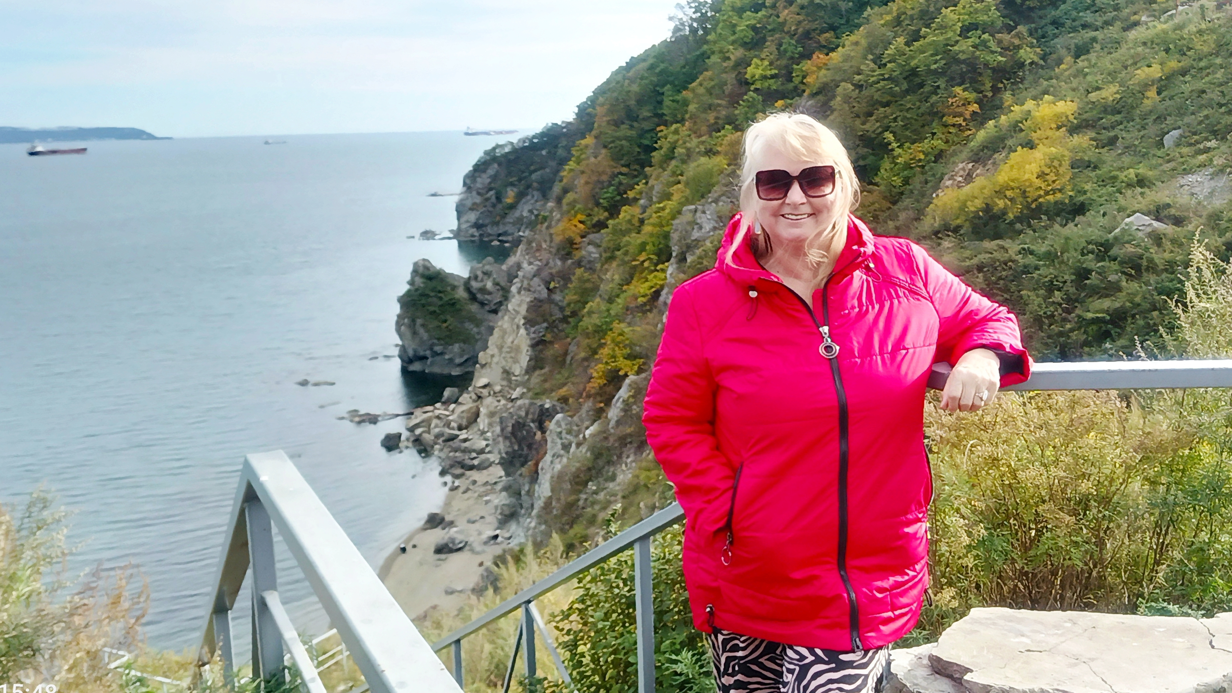 Мыс Астафьева и море. 09.10.2025