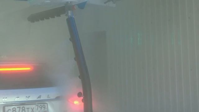Обмыв высоким давлением. Робот-автомойка