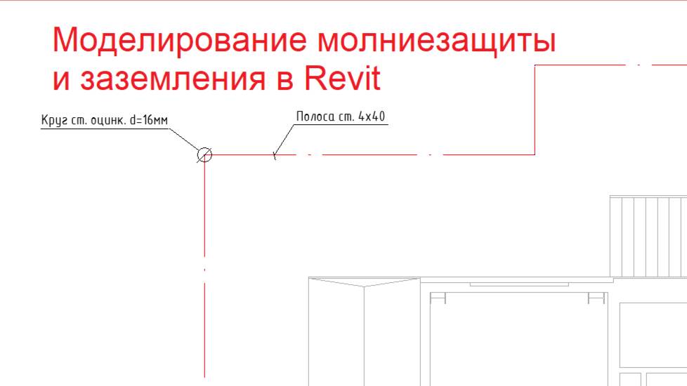 8. Молниезащита и заземление в Revit