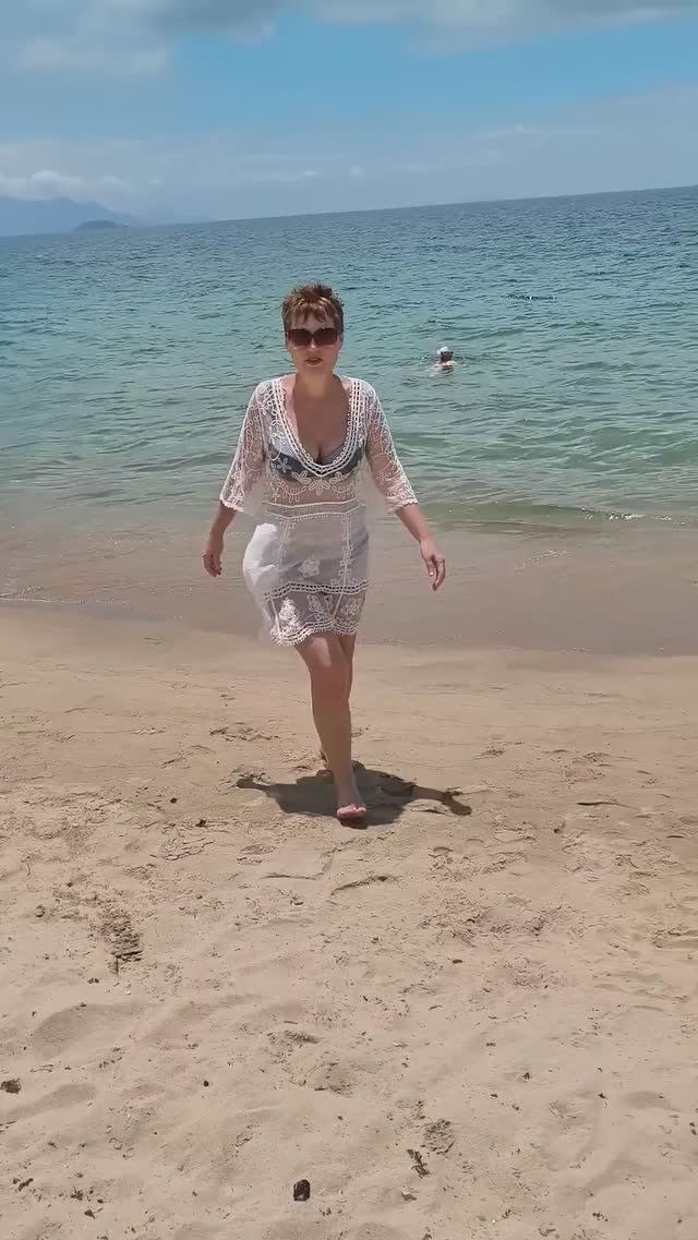 Вьетнам. Нячанг пляж иду вдоль моря. Погода утром. Тур за 72 тысячи ₽ с перелетом.@tutsi-dieti