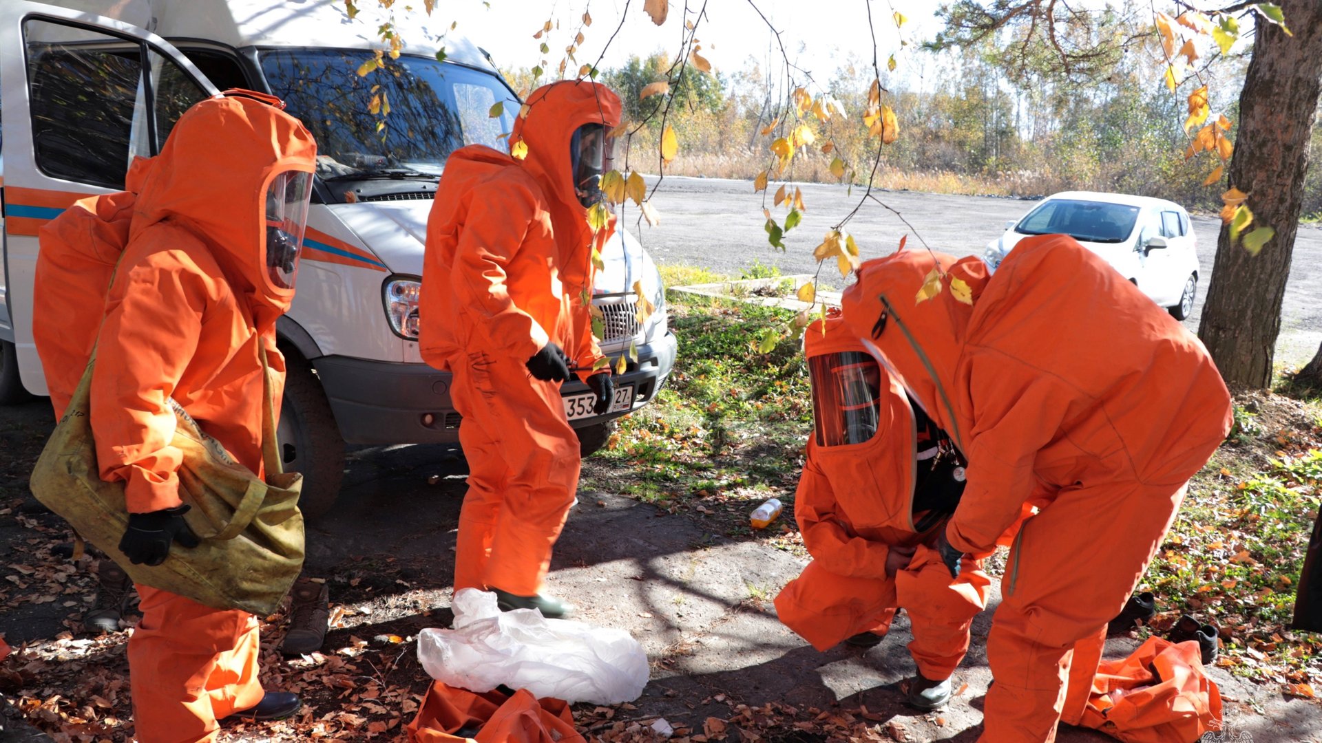 Тренировка АХОВ 2025