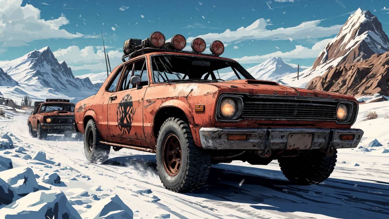 🔴FlatOut🏎️💨 ПОЖИЛАЯ ДОРОГА #6