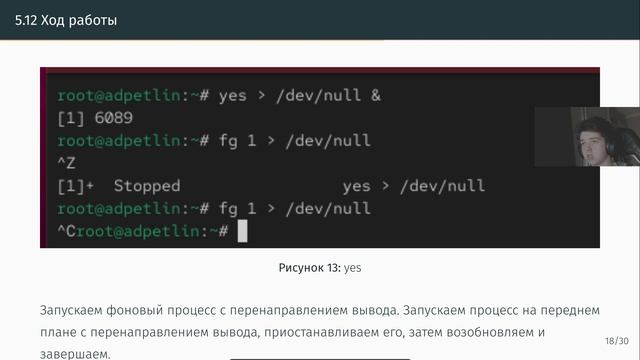 Защита презентации по лабораторной работе №6