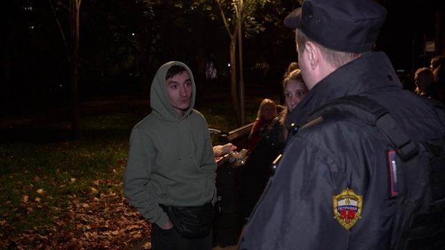 Район Кузьминки: ночное дежурство с экипажем патрульно-постовой службы полиции