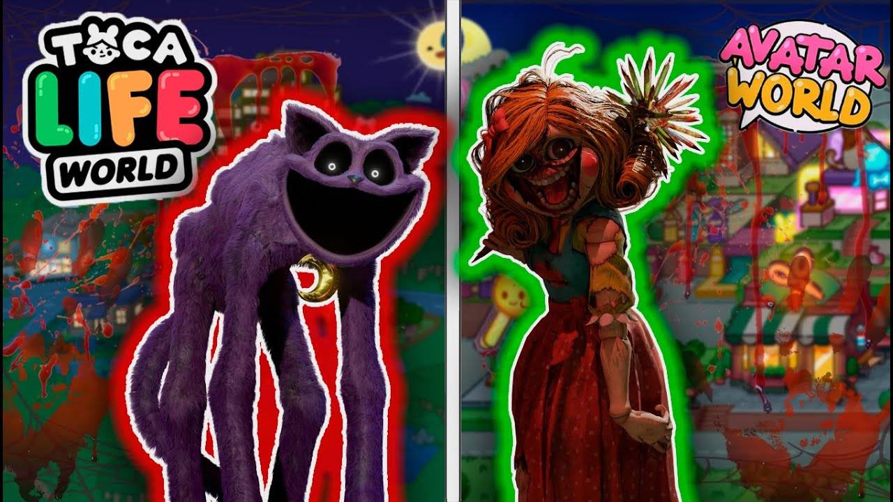 💜КЭТНЭП И МИСС ДИЛАЙТ 👩 В АВАТАР ВОРЛД (AVATAR WORLD) И ТОКА БОКА (TOCA BOCA) 💀