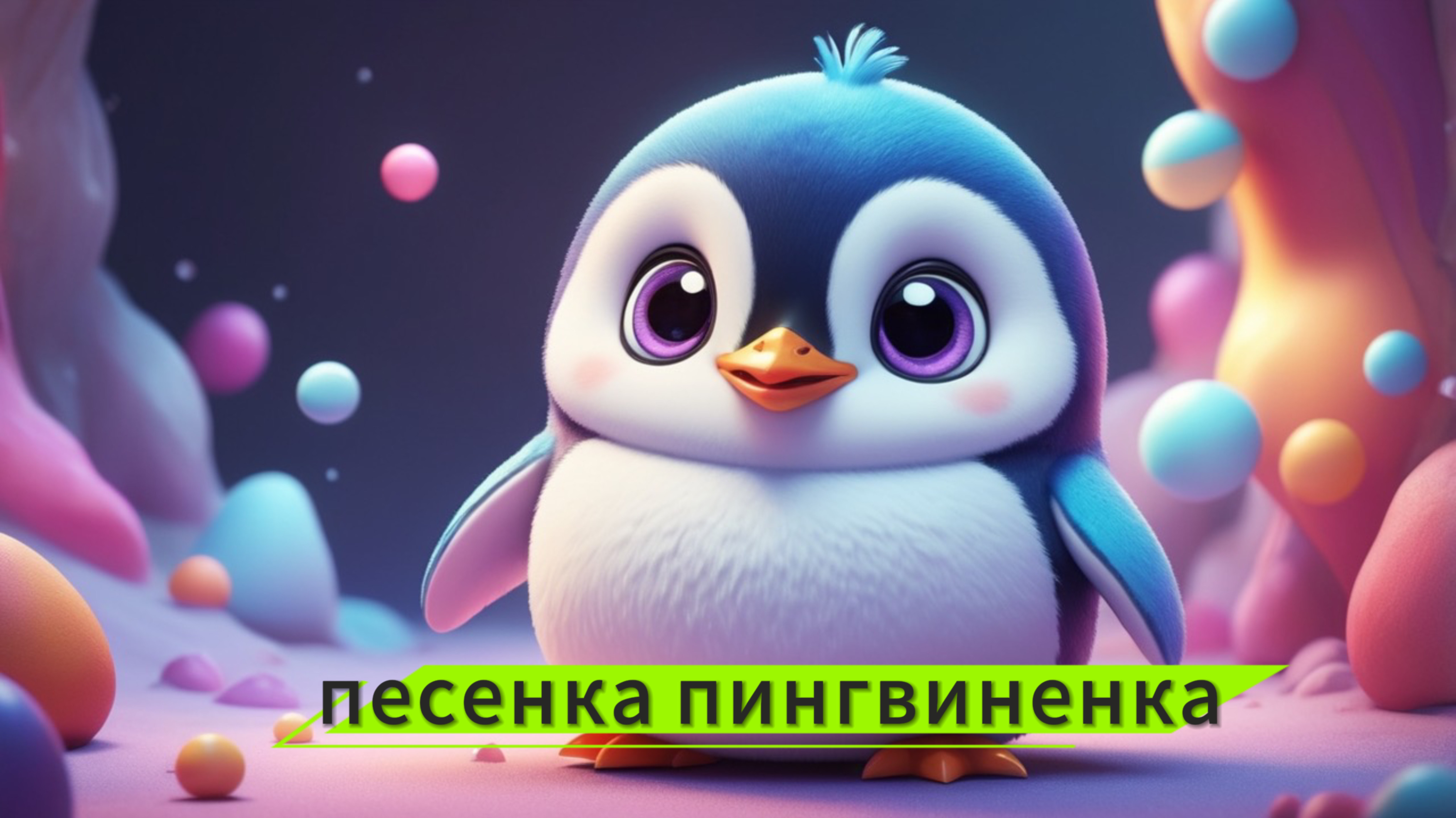 Танцуем с Пингвинёнком!  Детская танцевальная песня