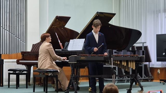 "Мазурка" П.И.Чайковского в исп. Фесенко Арсения (ксилофон).  ХМАО-Югра, г. Лангепас, 09.10.2025г.