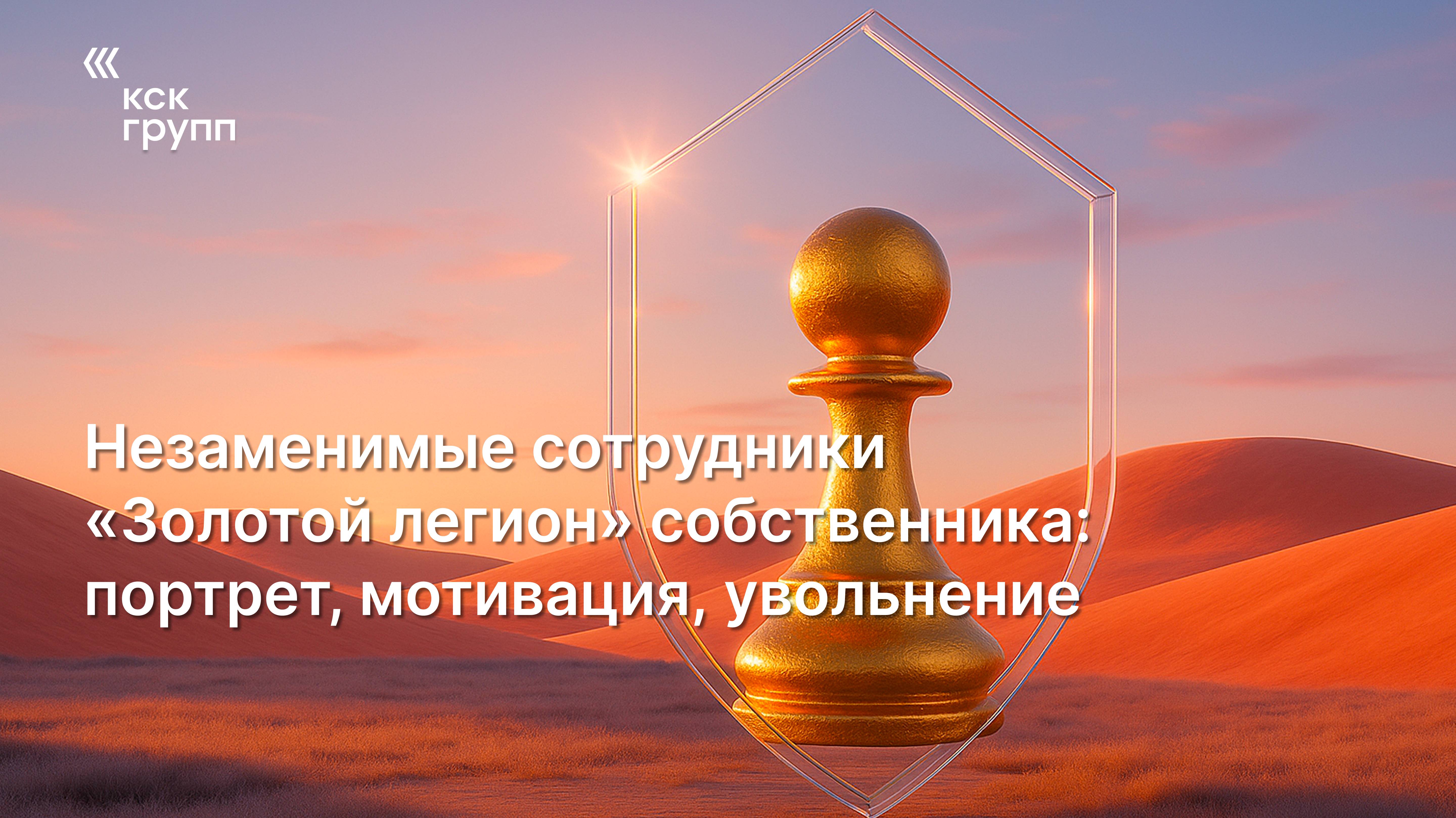 Незаменимые сотрудники Золотой легион собственника портрет мотивация увольнение