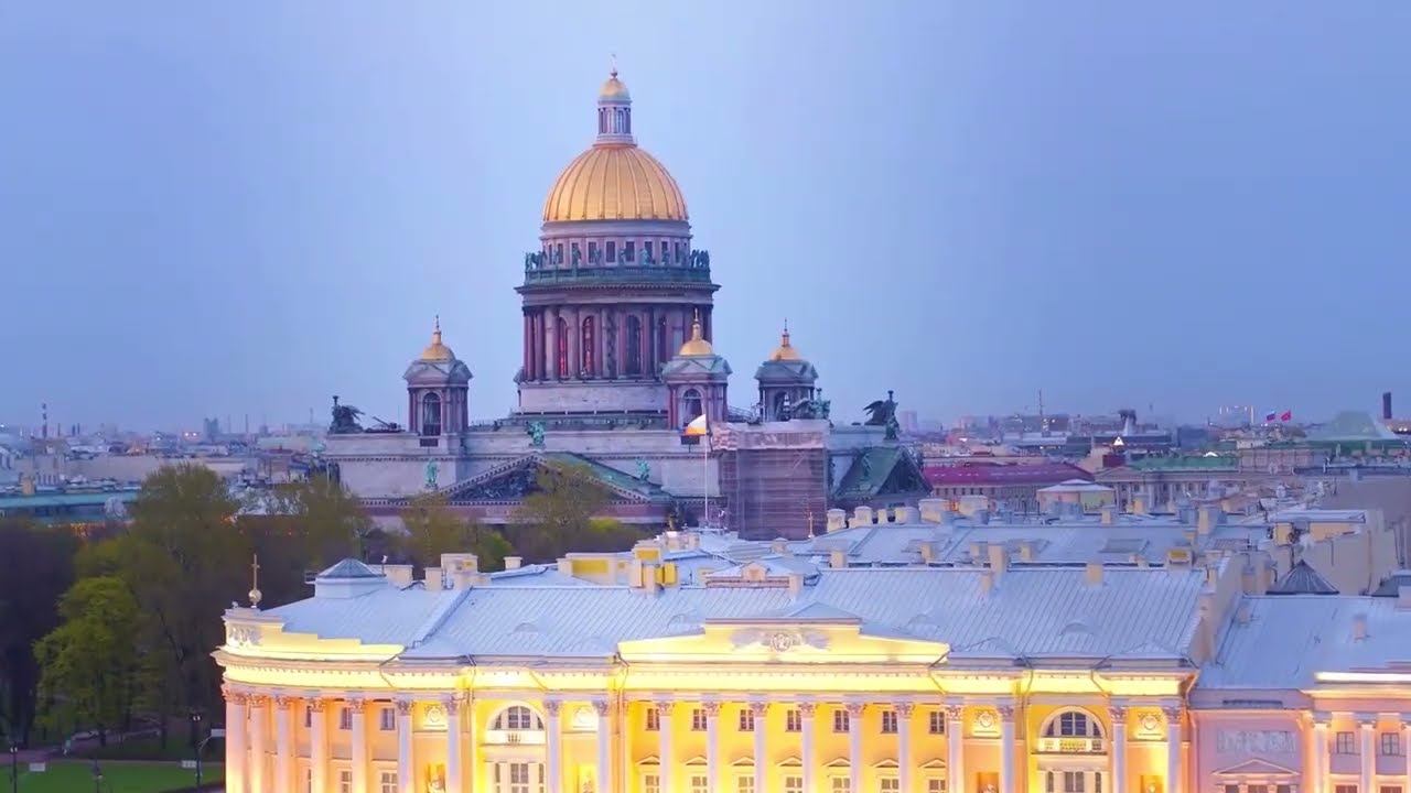 Фоновое видео. Трейлер канала "St. Petersburg"