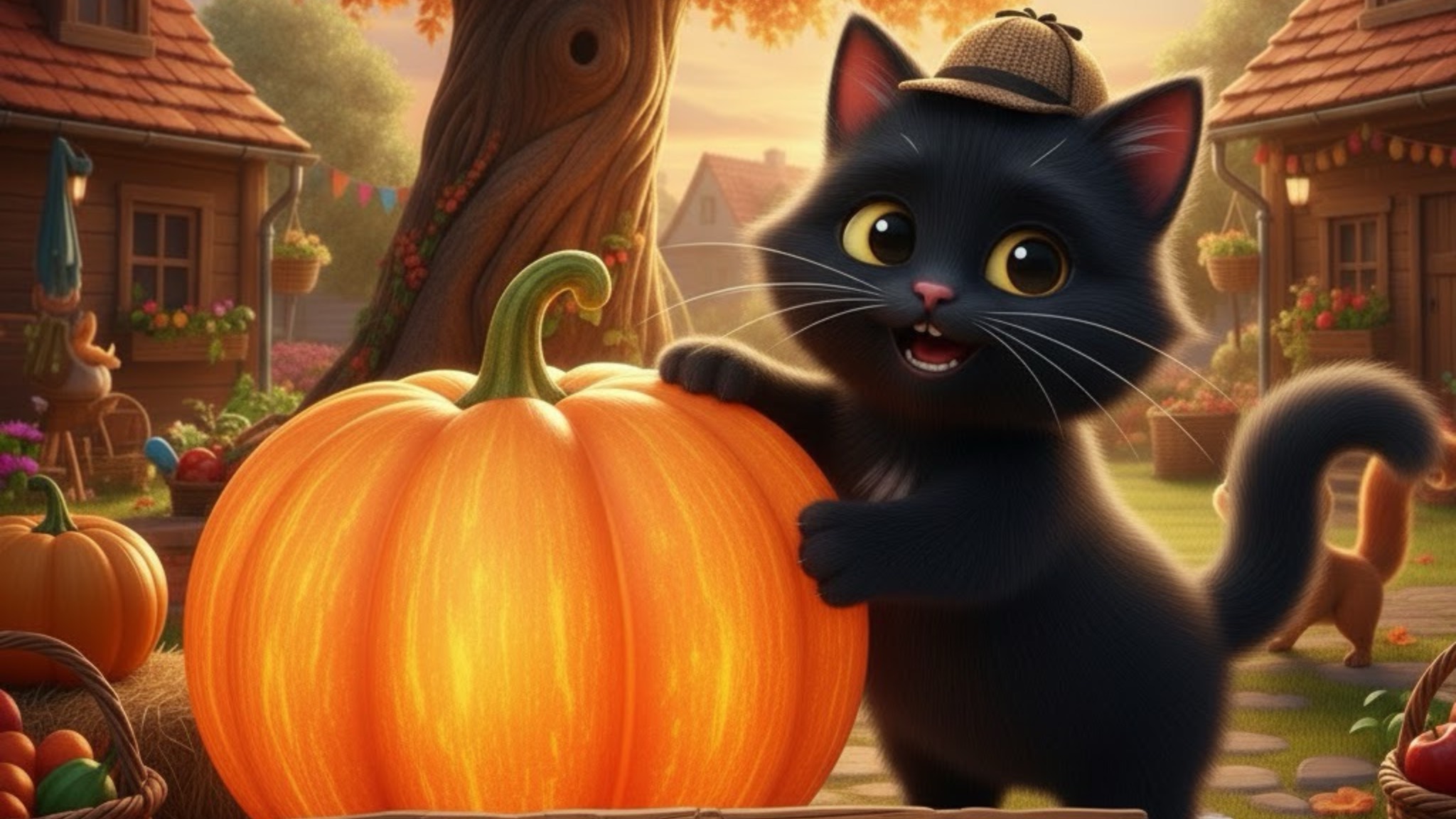 🥳 Праздник Урожая и Таинственное Исчезновение Тыквы. Автор Е. Клюева