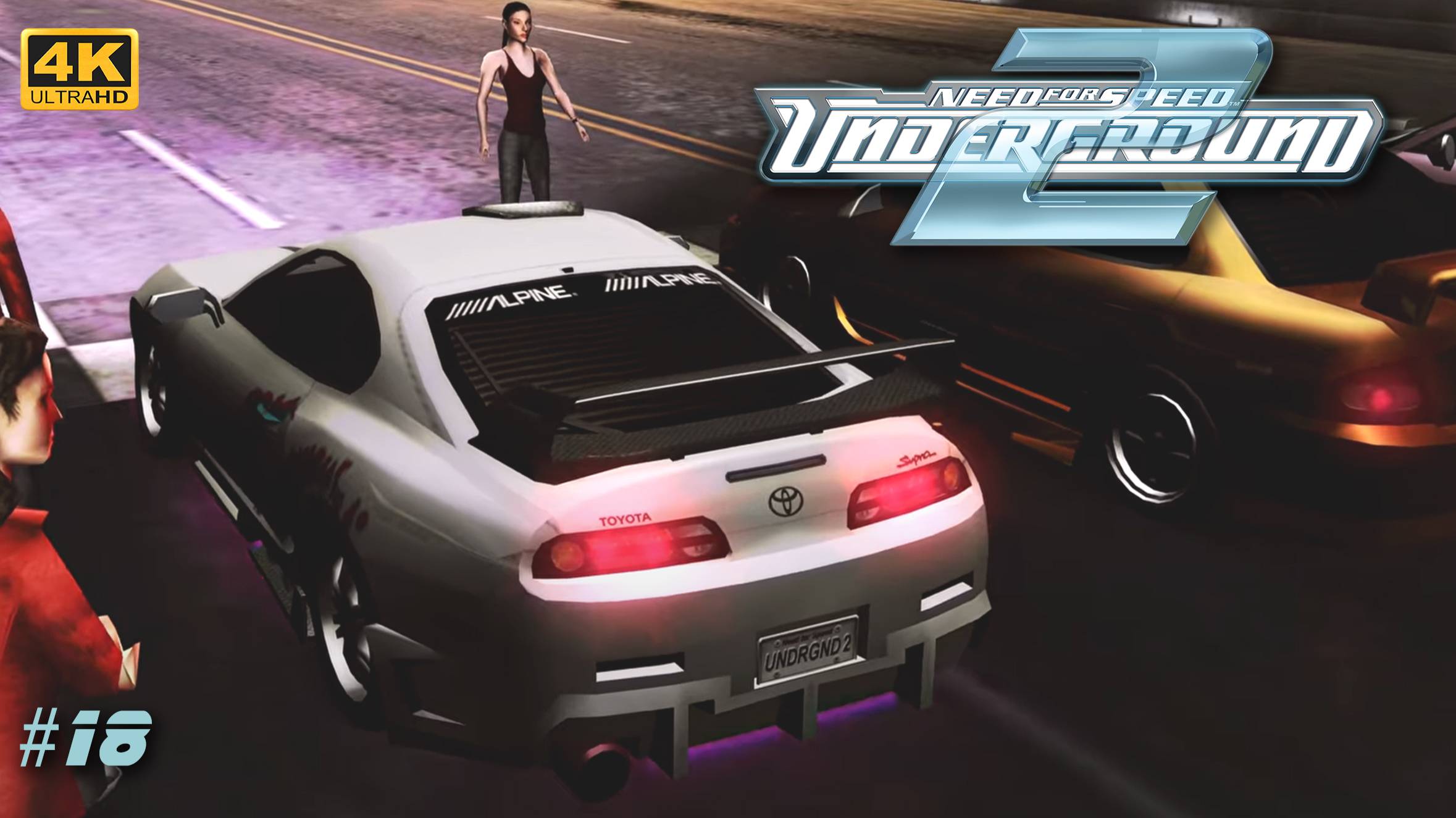 [4K] 🏁 Легенда Бэйвью - NFS Underground 2 [#18]