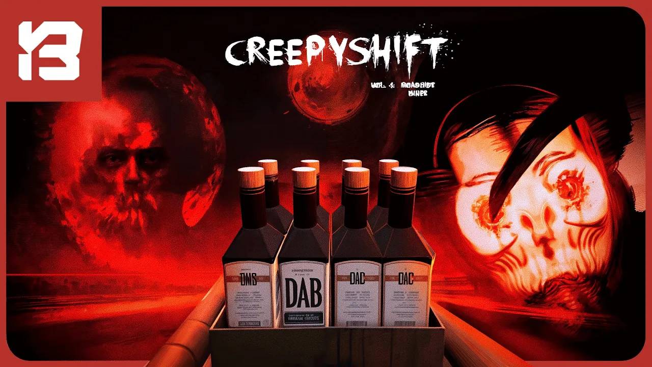 ПЕРВАЯ НОЧЬ ПОД КРОВАВОЙ ЛУНОЙ | Creepy Shift Roadside Diner #1