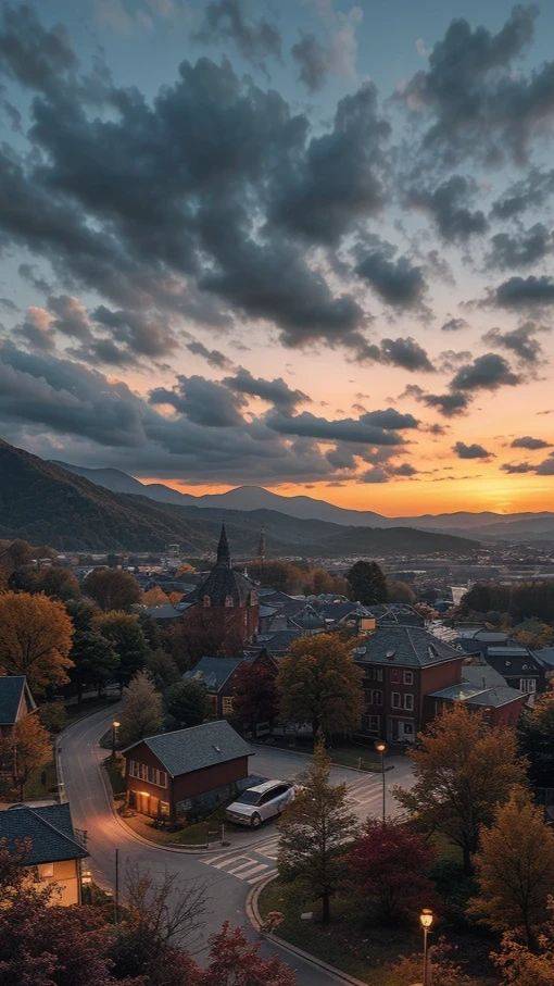 Баллада о заснувшем городе.