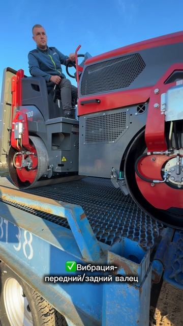 Первая отгрузка тандемного катка MERKO MR4000 новой модификации