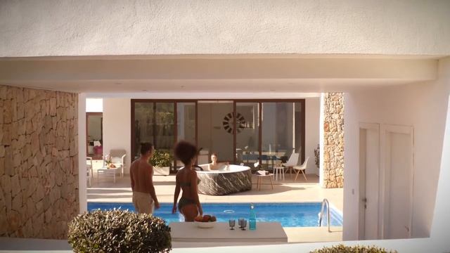 Надувная джакузи Bestway Hollywood Luxe AirJet 6 Marble; артикул 6001F