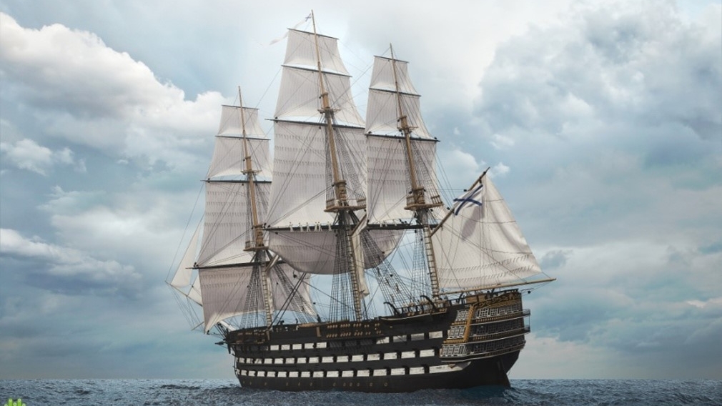 Строительство парусника 12 Апостолов (Начало)