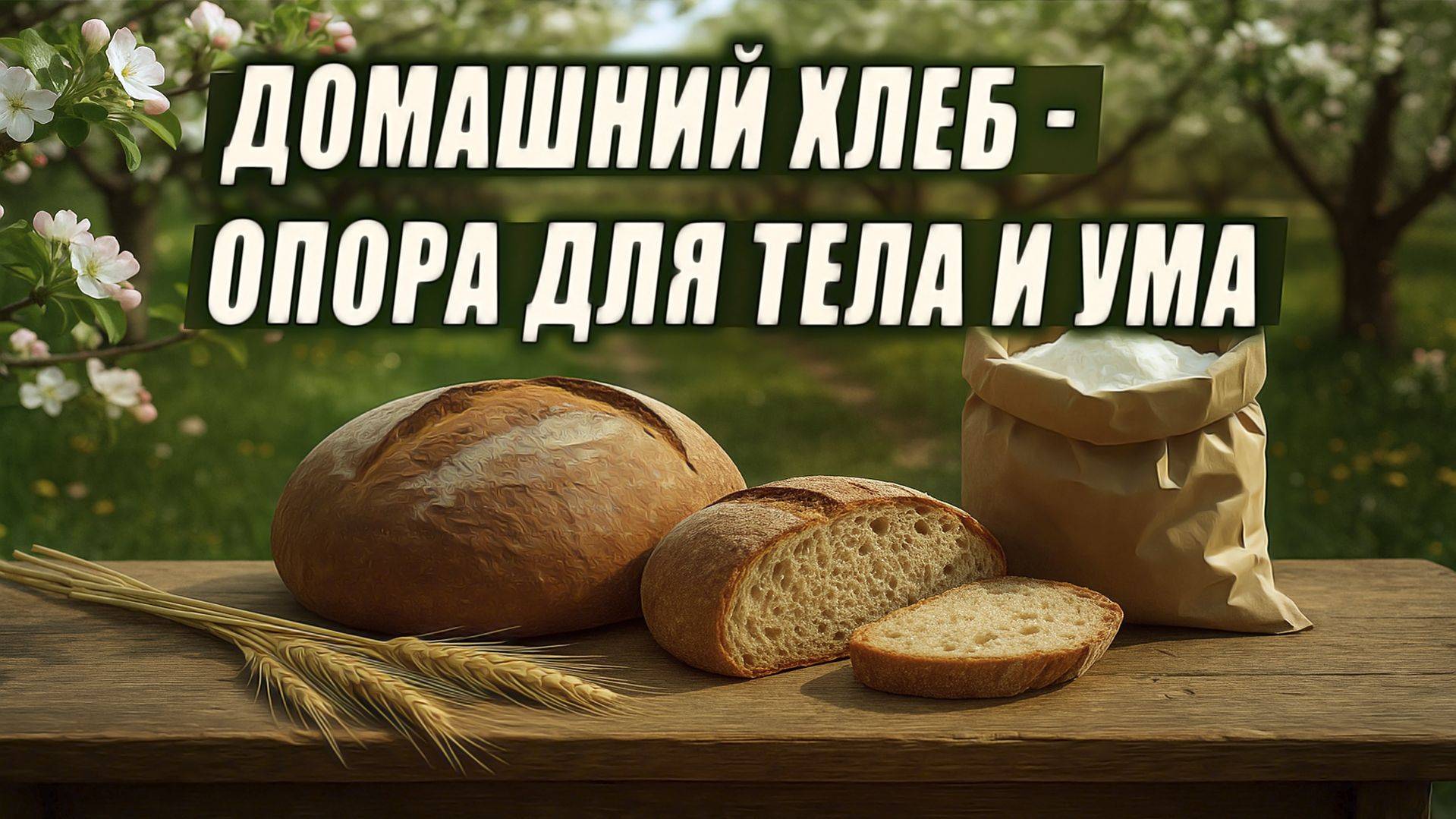 Мой фирменный рецепт ХЛЕБА | Домашний хлеб