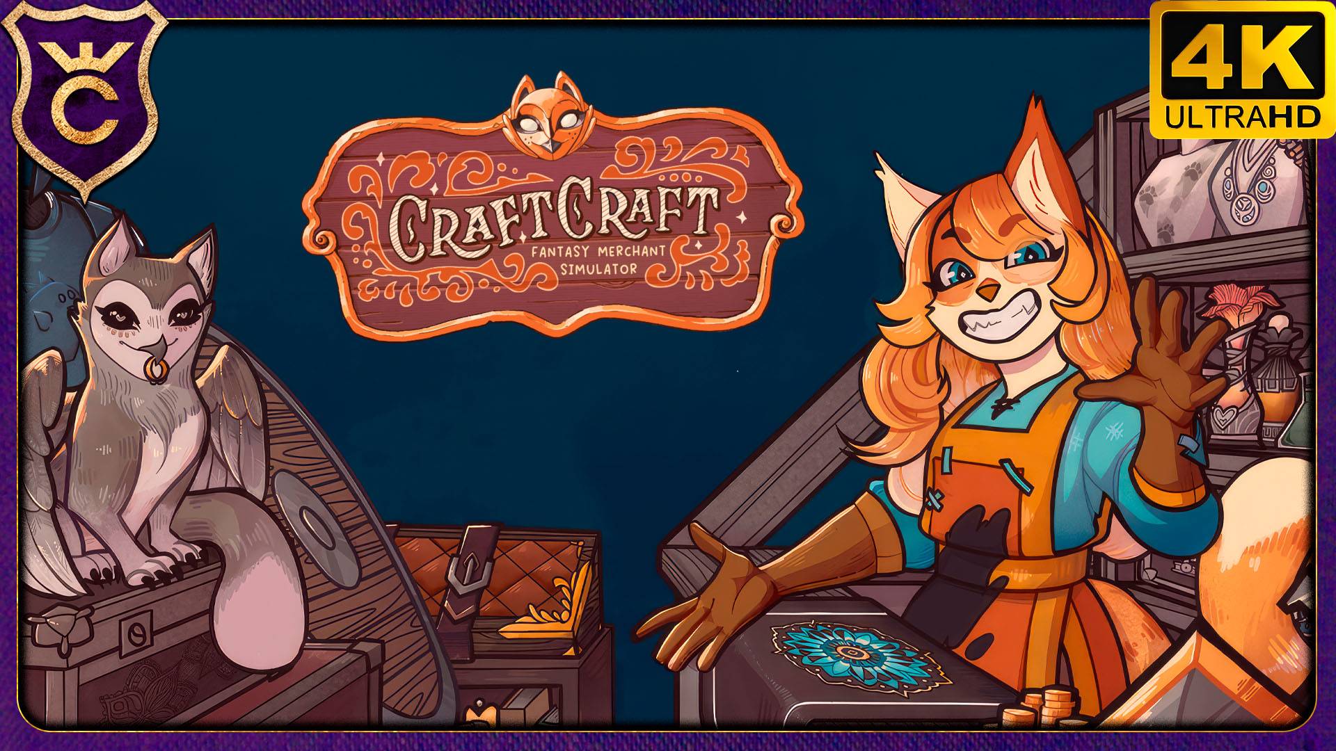 НЕ СИЛКСОНГ НО ЖУК КУЗНЕЦ! CraftCraft Fantasy Merchant Simulator