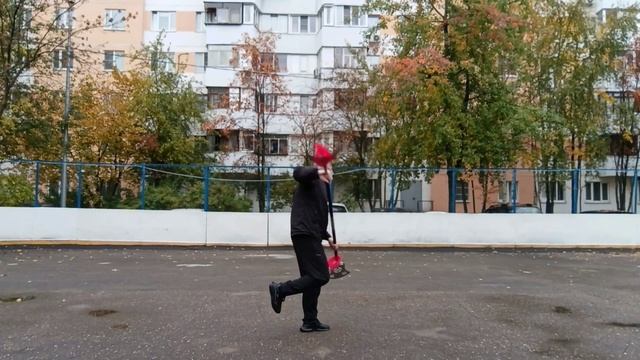 Упражнения с лопатой-полумесяцем (3)