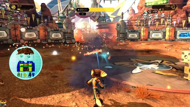 Ratchet & Clank. Призы в игре.