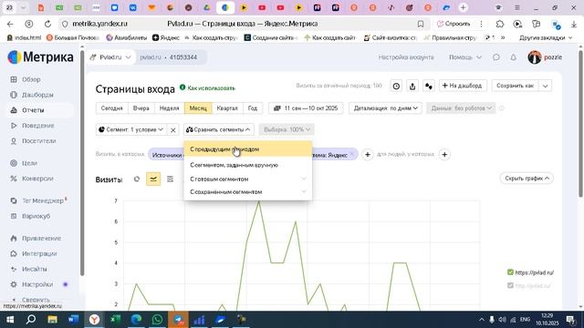Яндекс Метрика: Как выявить страницы с упавшей посещаемостью из Яндекса 🔍📈