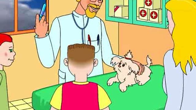 Spotlight 4 - Module 2, Unit 3a p.27 - Dialog - Animal Hospital!