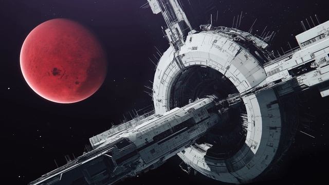 RED MOON ｜ BGM 008 ｜ Deep Sleep & Study Sci-Fi Ambient Soundscape