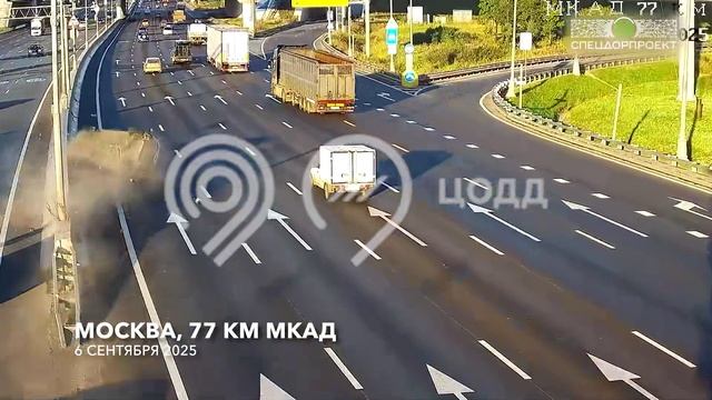 ДТП каршеринга на МКАД 77 км