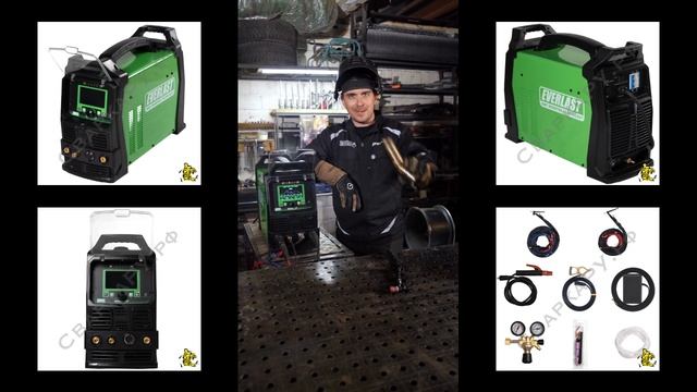 Установка для аргонодуговой сварки Everlast Typhoon 230 AC-DC Двойной пульс