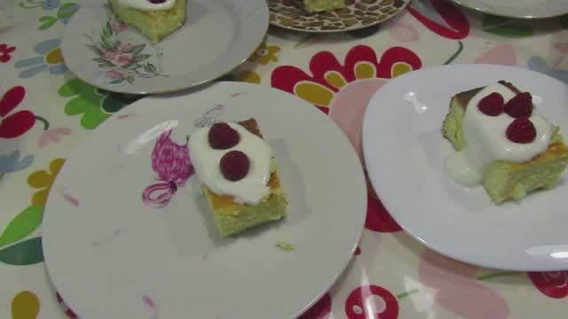 ИДЕАЛЬНЫЙ ЗАВТРАК ДЛЯ ДЕТЕЙ И НЕ ТОЛЬКО.ТВОРОЖНАЯ ЗАПЕКАНКА С МАЛИНОЙ