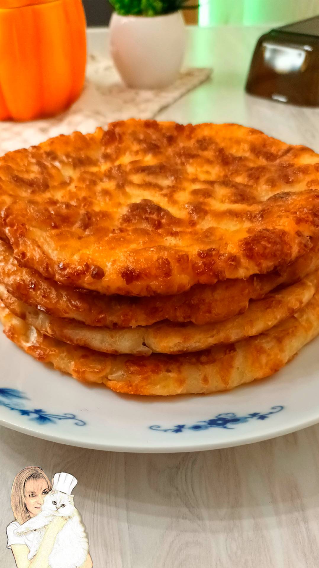 Быстрый ленивый хачапури.