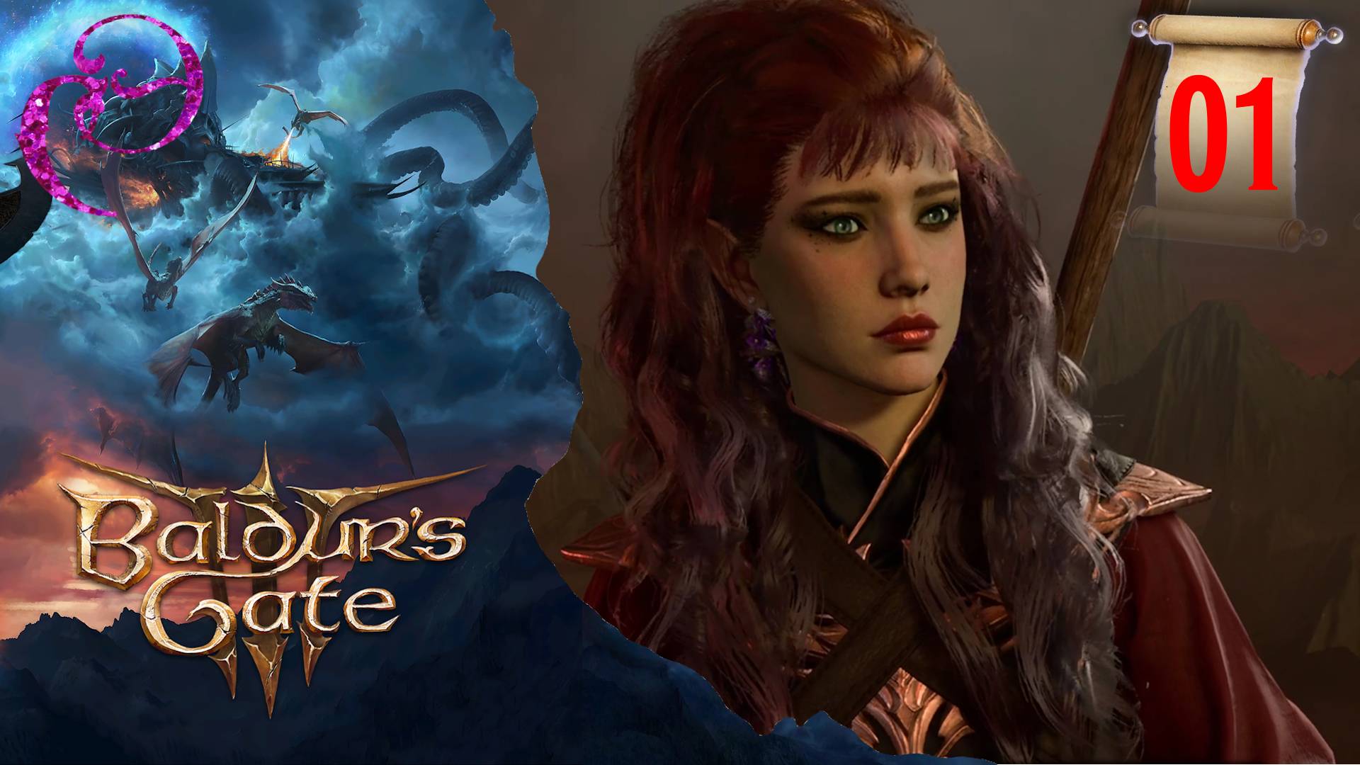 Baldur's Gate 3 (16+) + Моды 👑 #01 ПОБЕГ С НАУТИЛОИДА. ПИТОМНИК - Прохождение