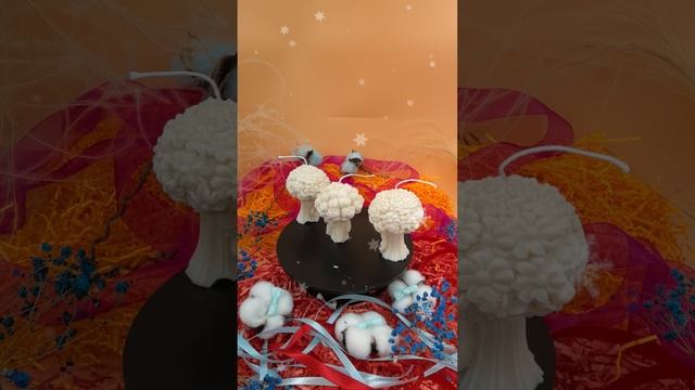 Свечи ручной работы. Подарочный набор.