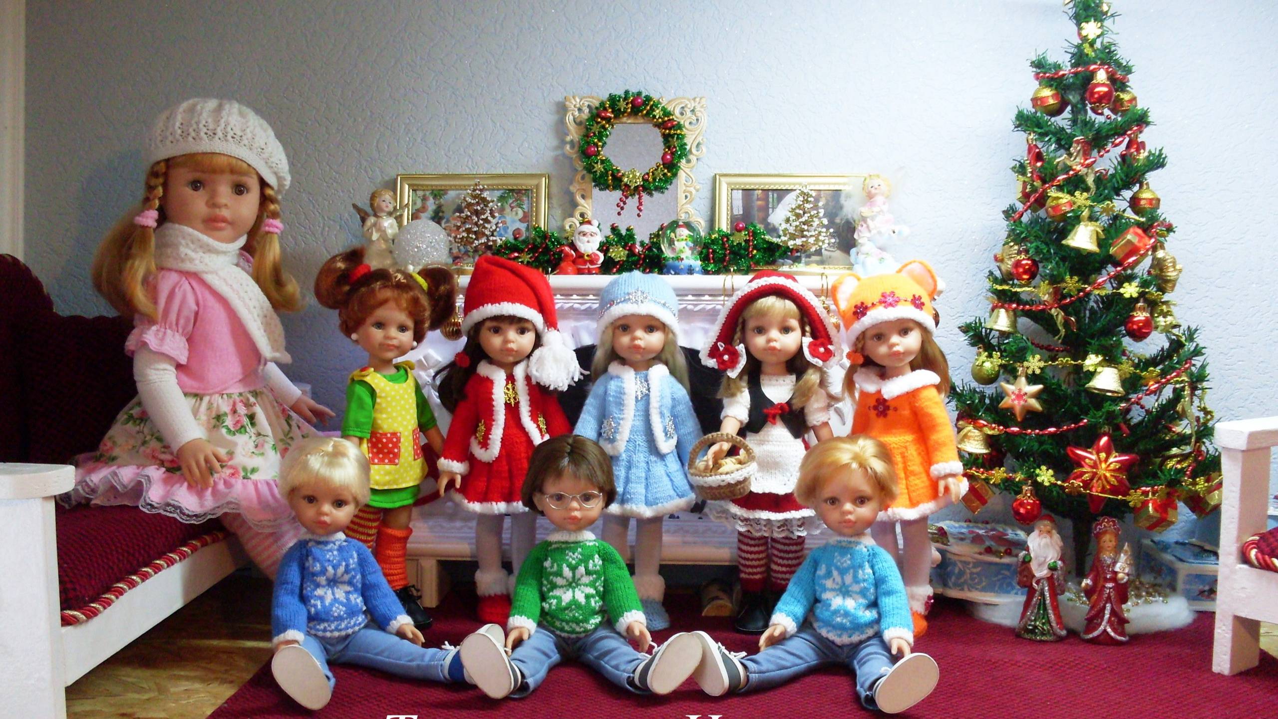 Кукольное Рождество и Новый год.