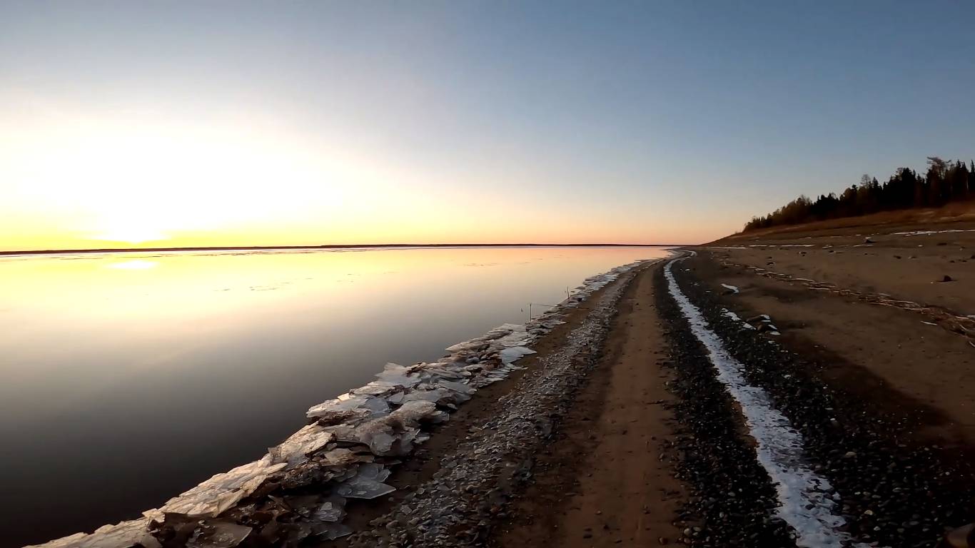 Рыбалка на Енисее. Налим на закидушки.