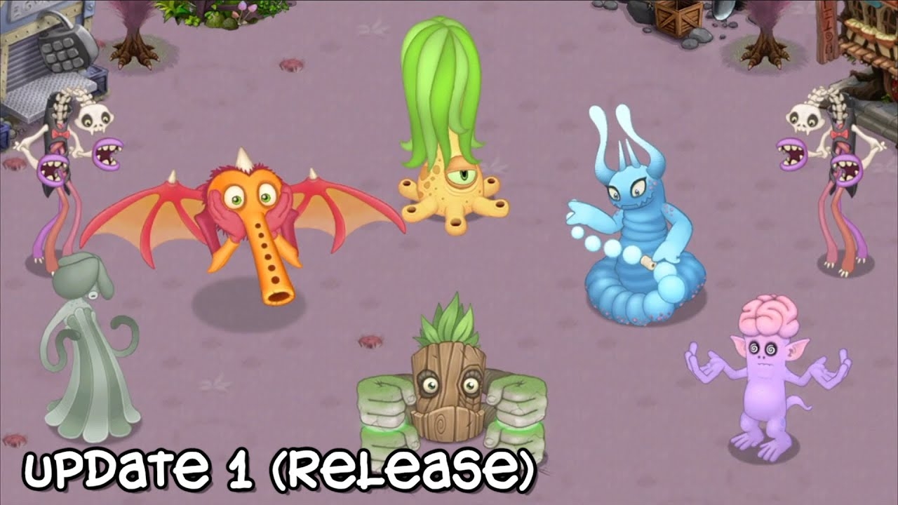 Эволюция Святилища Магии - Все Полные Песни (My Singing Monsters, Мои Поющие Монстры, Msm, Мсм)