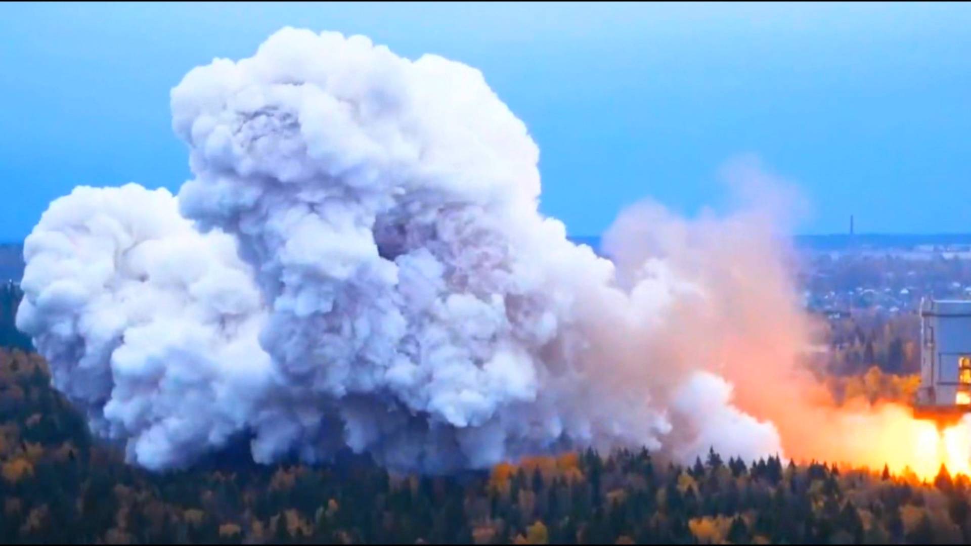 Огневые испытания первой ступени ракеты «Союз-5»