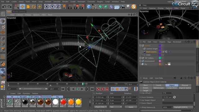 17. Camera Depth Pass Settings