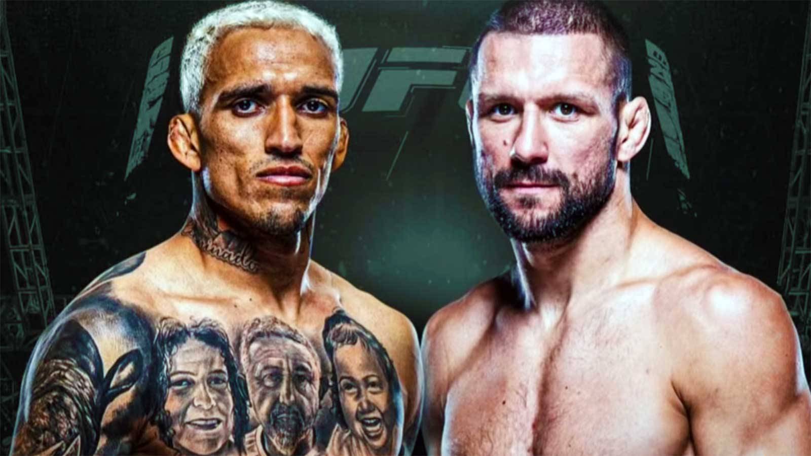 (ПОЛНЫЙ БОЙ) Чарльз Оливейра – Матеуш Гамрот. Смотреть онлайн. LIVE трансляция