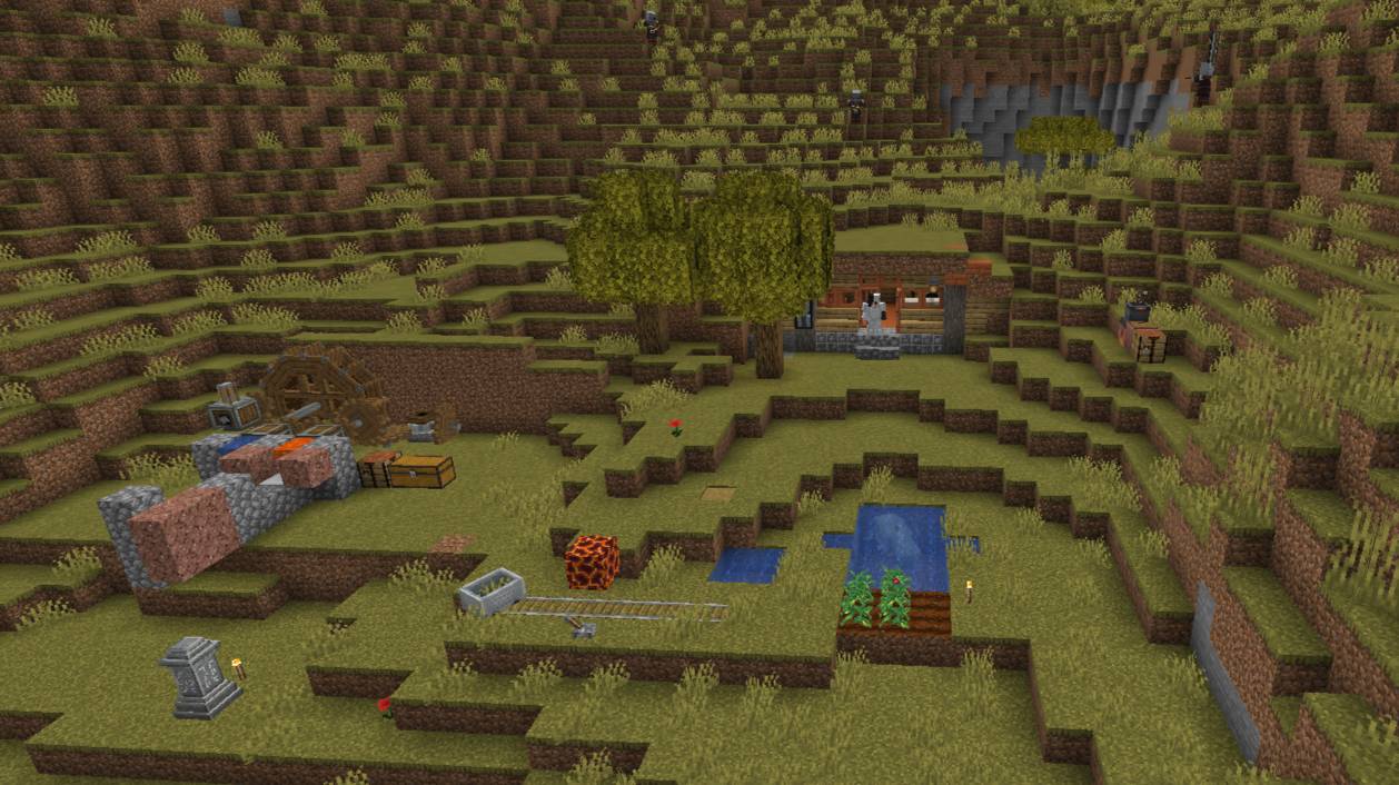 майнкрафт сборка (13-15 дни)