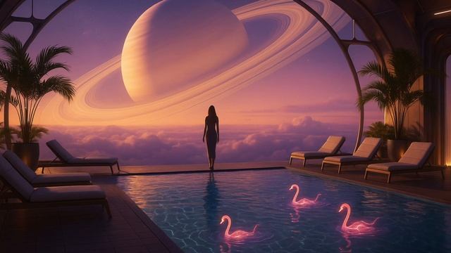 Saturn Dreams ｜ Ambient Sci-Fi for a serene escape beyond the stars ｜ 2 hours