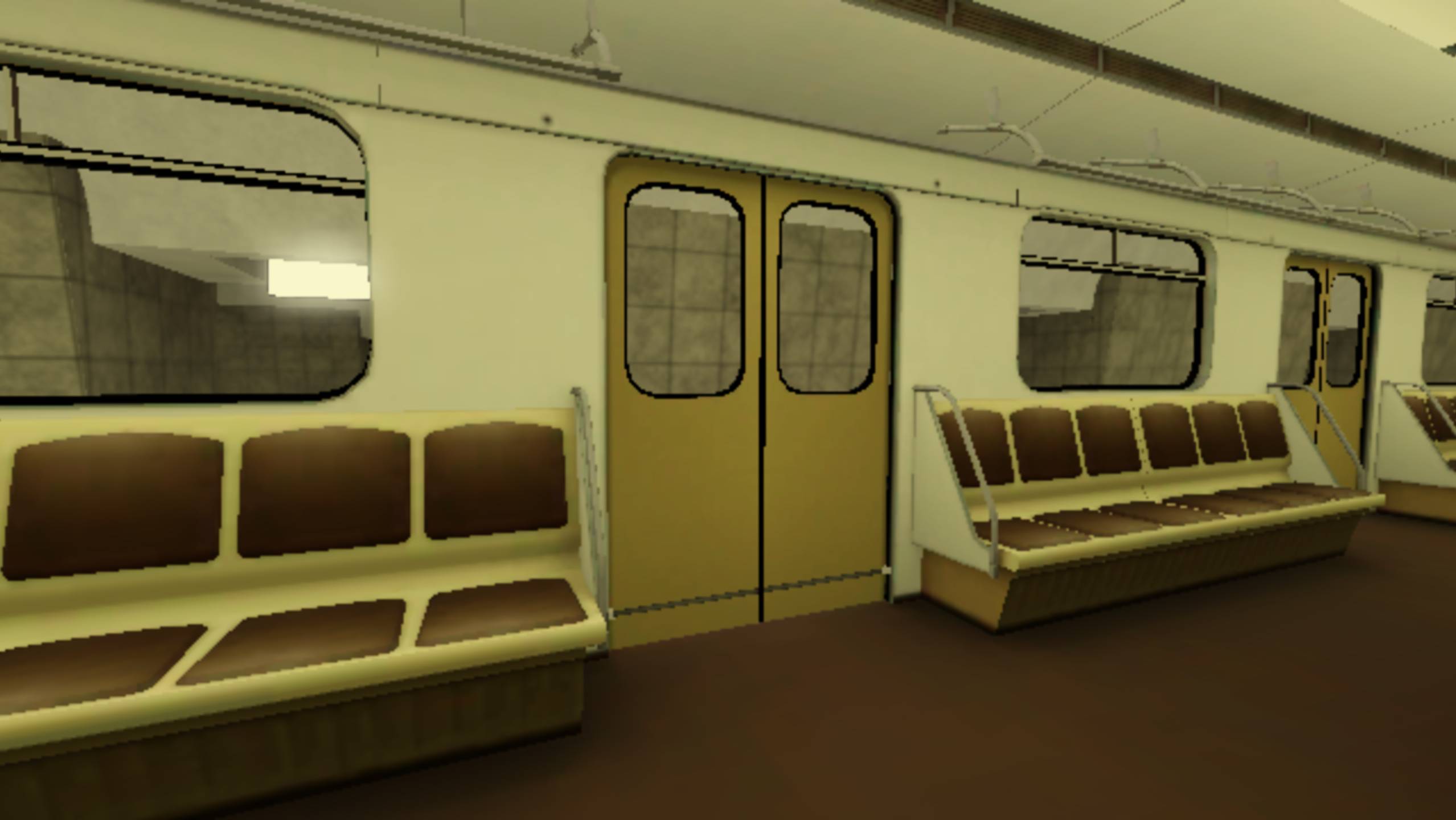 Roblox. Поездки на метро-поезде 81-717 по Сокольнической линни