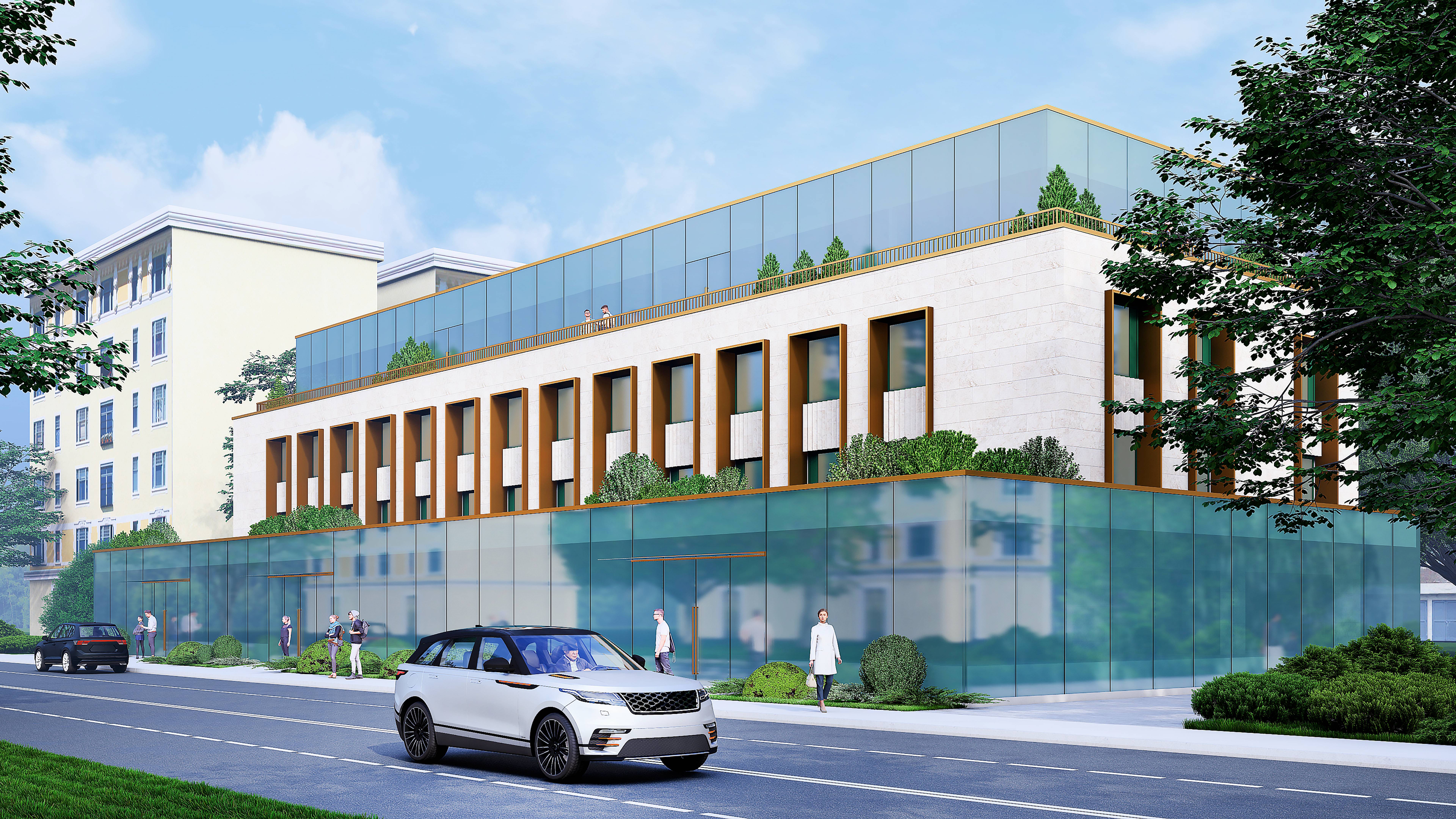 Проект реконструкции общественного здания