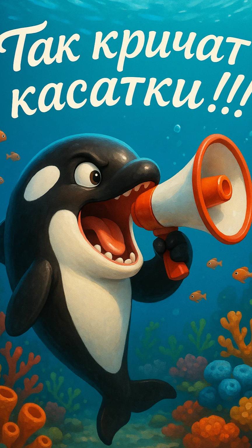 Так кричат Косатки. Дикая природа. Животные. Море. Океан. Приколы. Шутки. Юмор. Анекдоты. #shorts
