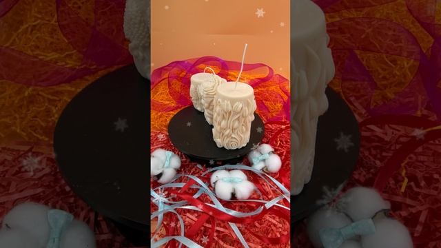 Свечи ручной работы. Подарочный набор.