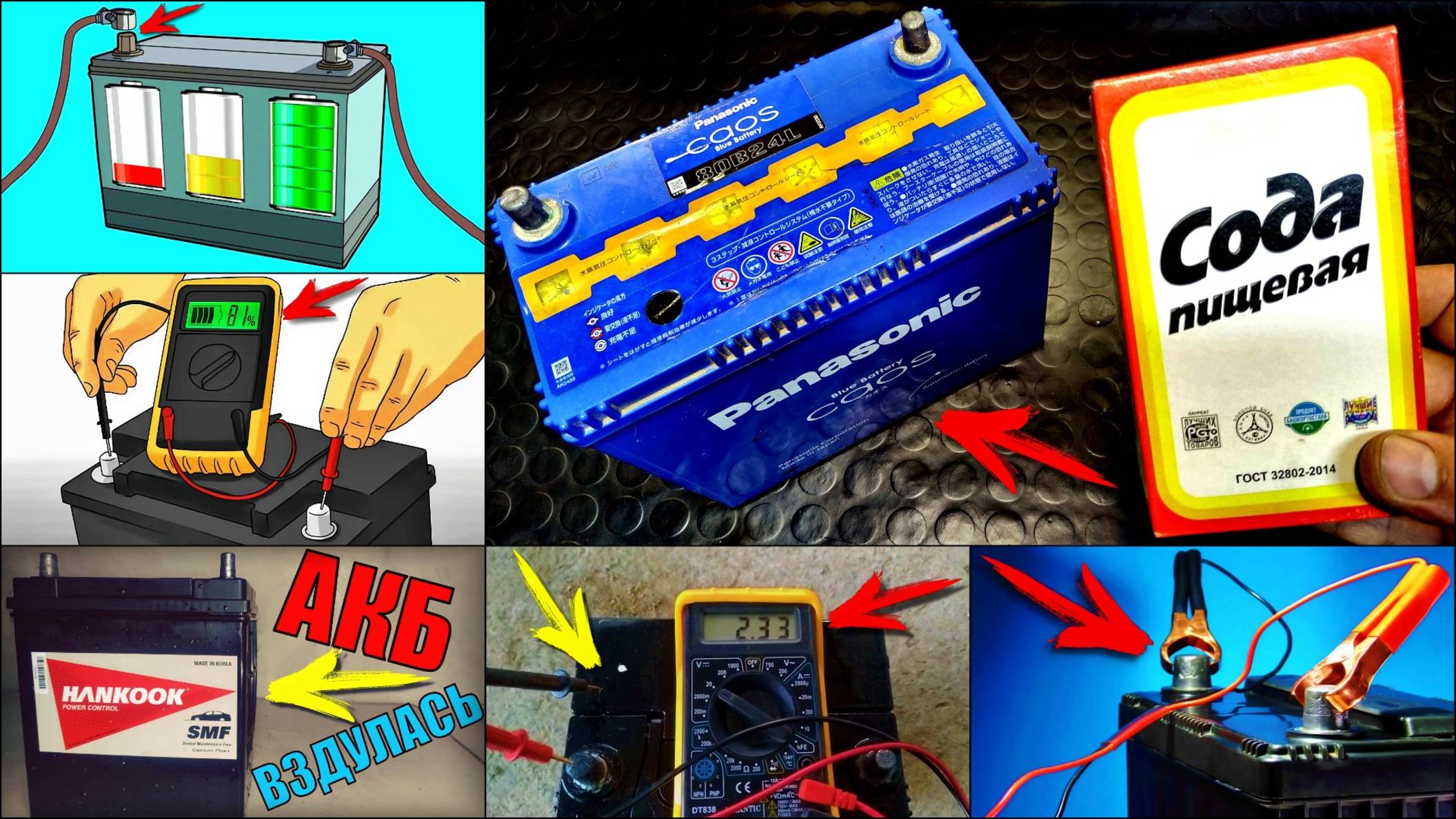 Главные Хитрости с АКБ