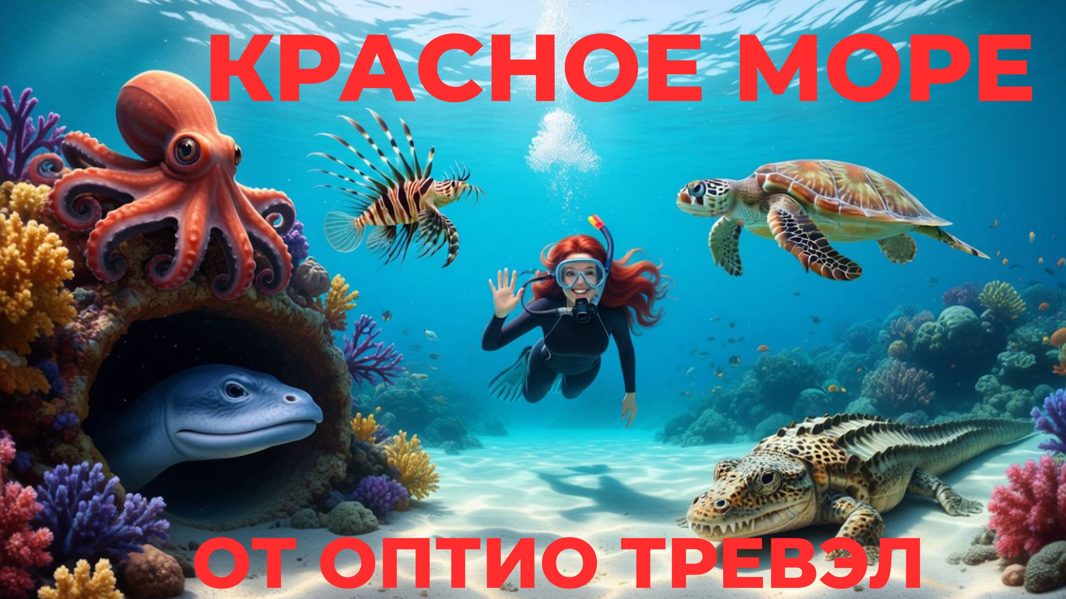Опасные и милые жители Красного Моря