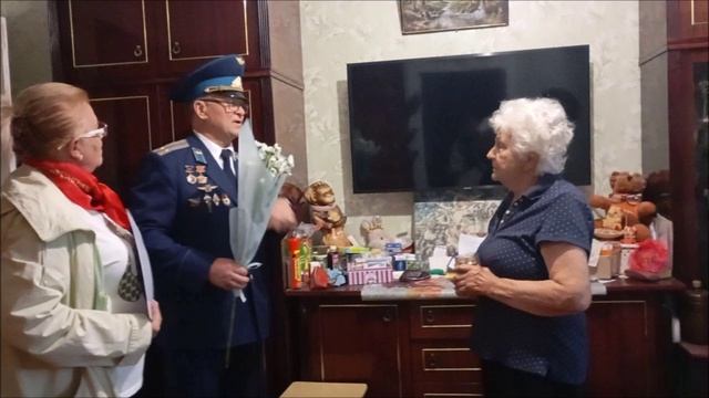 Музыкальное поздравление Аверьянову Г.Ф. в праздник зрелости, мудрости и долголетия