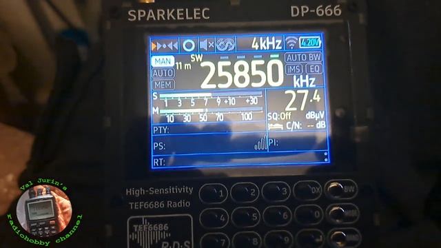 04.10.2025 16:41UTC, [11m], Неидентифицированный передатчик на 25850кГц